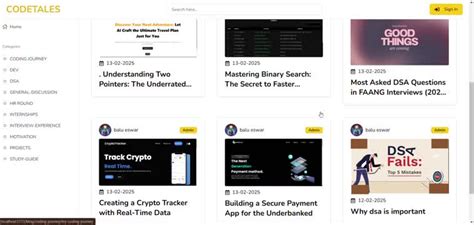 Codetales Webdevelopment Reactjs Nodejs Mongodb Dsa Codingcommunity Balu Eswar Meduri