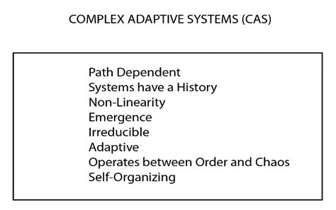 Tenets Of Complex Adaptive System Cas Download Scientific Diagram