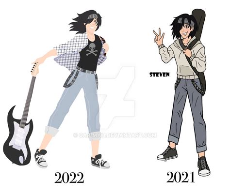 Steve Redesign Digital Version W Comparison By Car Mah On Deviantart
