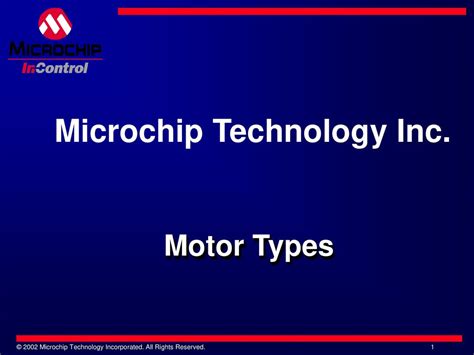 microchip technology inc ppt download