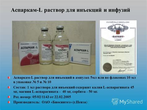 Капельница Калий Магний Аспарагинат – Telegraph