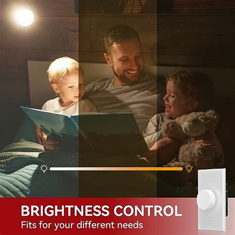 Aida Digital Rotating Dimmer Switch For Dimmable Led Light Cfl Incandescent