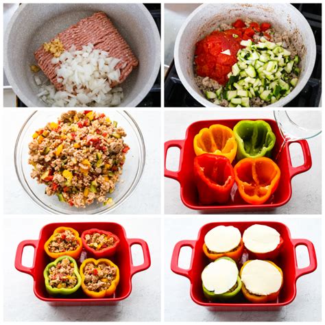 The Best Turkey Stuffed Peppers Recipe Therecipecritic