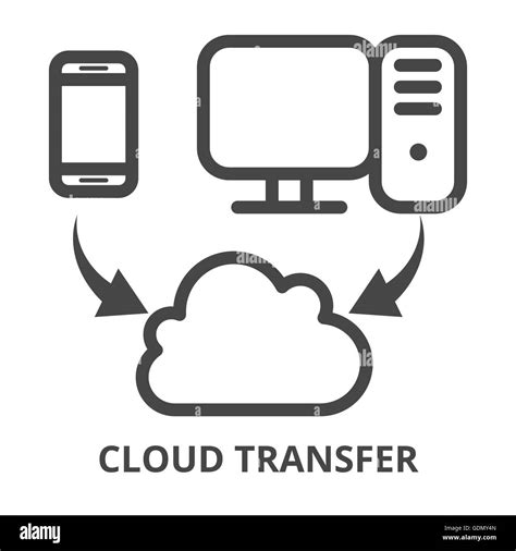 Cloud Synchronization Icon Stock Vector Image And Art Alamy