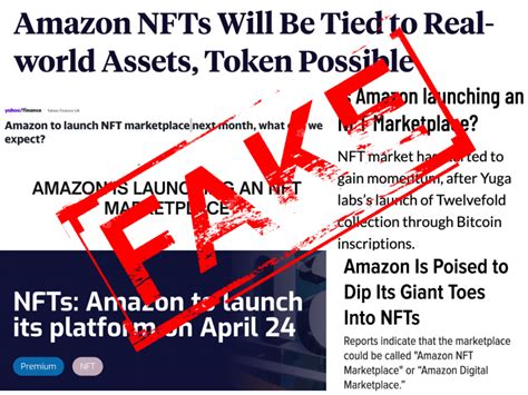 🛒 Amazon Is Not Launching Nfts