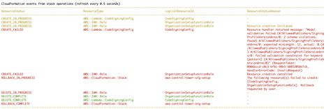 Sam Deploy Error · Issue 9 · Aws Samplesaws Control Tower Org Setup