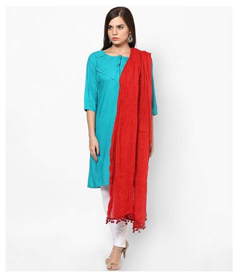 Rajasthani Sarees Red Cotton Leheria Dupatta Price In India Buy