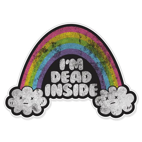 Im Dead Inside Sticker Bunker Branding