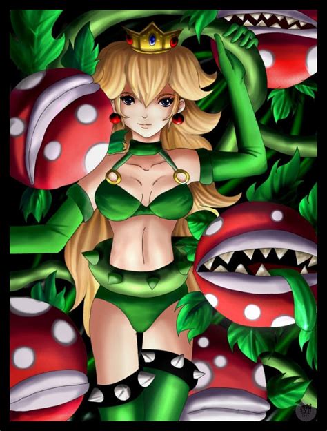 Peachs Piranha Plant Power By Sigurdhosenfeld On Deviantart