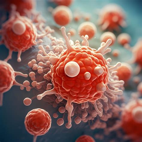 Premium Photo 3d Rendered Photo Medical Concept Of Leukemia Cell