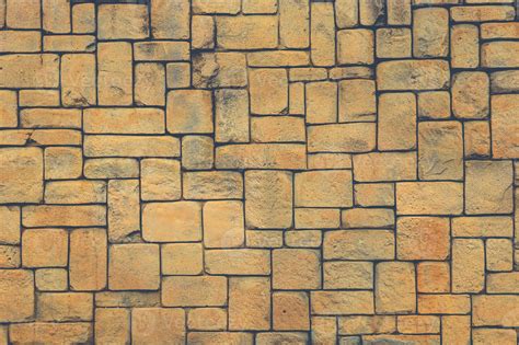 Masonry Stone Cladding Wall Texture Geometric Shapes Surface