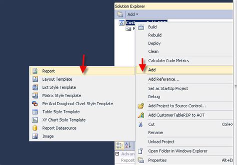 Ax Erp Report Data Provider RDP As Data Source Type In Data Set SSRS Reports Dynamics Ax