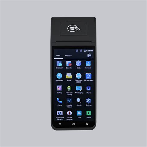 手持安卓android 80120 智能终端，带二维码扫描仪 4g Android智能终端系统，带打印机