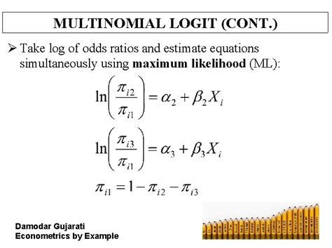 CHAPTER MULTINOMIAL REGRESSION MODELS Damodar Gujarati Econometrics