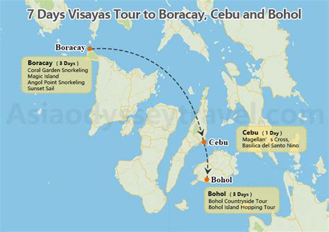 Boracay Island Map Map Of Boracay Beaches 2026