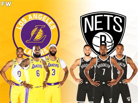 Los Angeles Lakers Vs Brooklyn Nets Expected Lineups Match