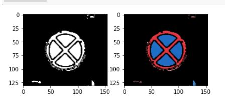 Python Color Space Segmentation Not Detecting White Spaces Stack Overflow