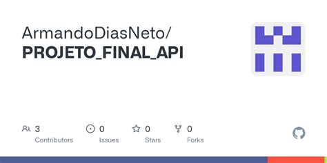 Github Armandodiasnetoprojetofinalapi