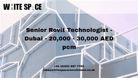 Becky Agar On Linkedin Senior Revit Technologist Dubai 20 000