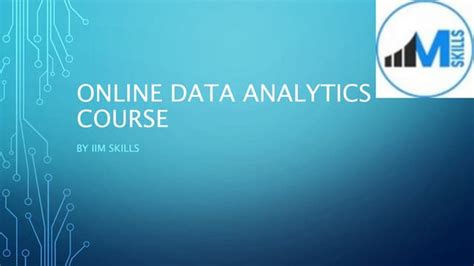 Data Analytics Courses In Pune By Iim Skills Pptx