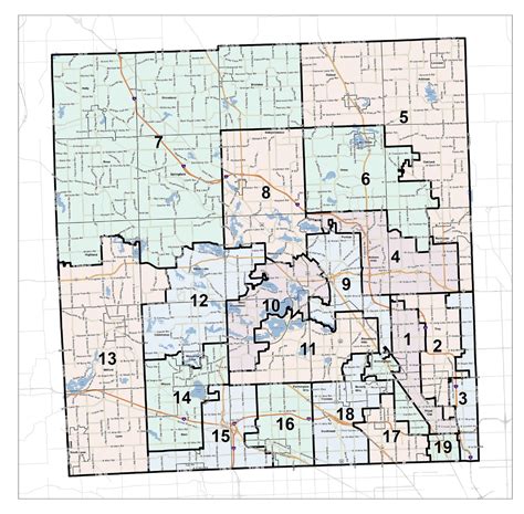 Oakland County Map Mi Liva Sherry