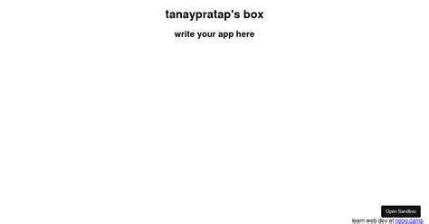 Tanaypratap React 2 0 Codesandbox