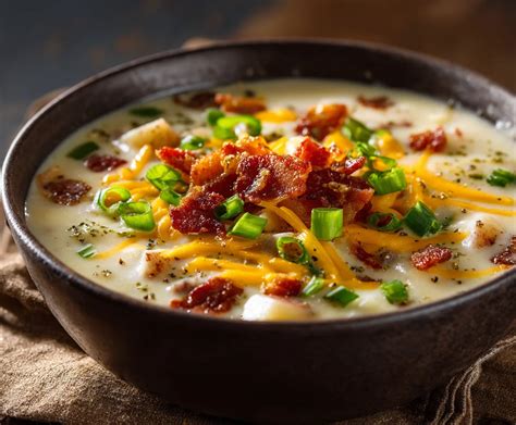 Loaded Baked Potato Soup Recipe