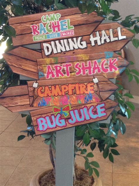 Bat Mitzvah Party Theme Summer Camp Is A Favorite Artofit
