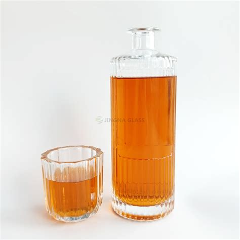700ml 750ml Glass Bottle Extra Flint Gin Tequila Whisky Brandy Glass