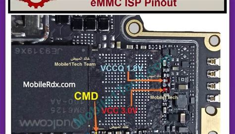 mi note 10 isp emmc pinout test point edl mode 9008 images