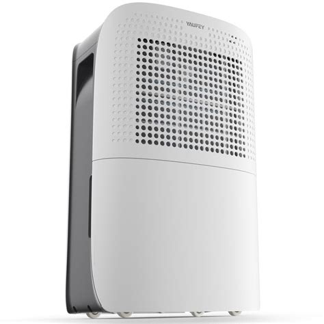 Yaufey 50 Pt Maximum Coverage Area 4500 Sq Ft Bucket Dehumidifier In