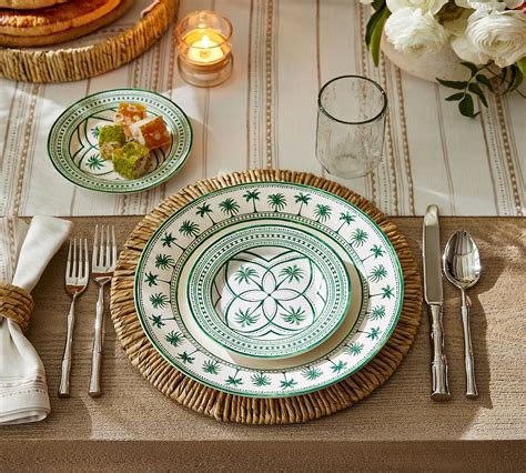 Jamila Stoneware Dinnerware Collection Pottery Barn