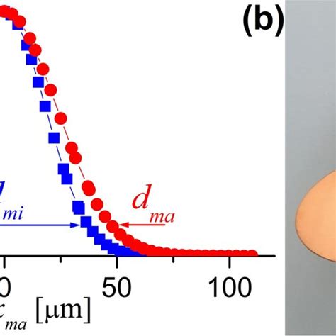 A Laser Beam Profile The 1 E² Width Is Indicated By Arrows B Target Download Scientific