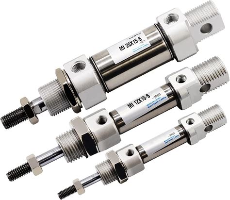 Vérin pneumatique Cylindre à air pneumatique MI10 12 16 20 25 10