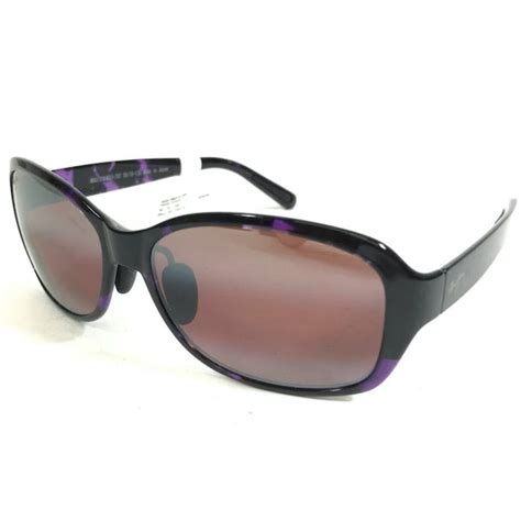 Maui Jim Maui Jim Sunglasses Koki Beach Mj433 28t Purple Black Tortoise