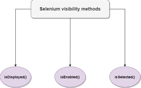 What Are The 3 Important Element Visibility Methods That Are Used In Most Selenium Based