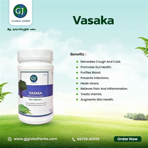 Gj Vasaka Powder 100gm At Rs 150 Piece In Madurai Id 22810079933