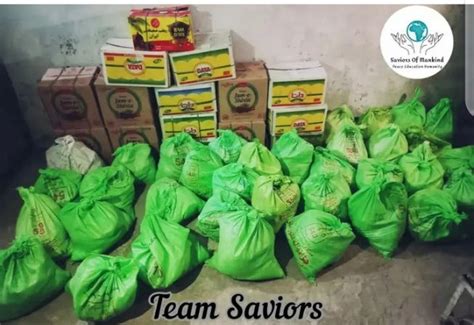 Zero Hunger Rashan Distribution Project By Team Saviors According To