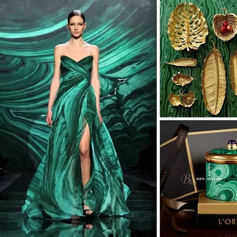 一生挚爱祖母绿，轻奢配色，不再寂寞的高冷范儿 花瓣网