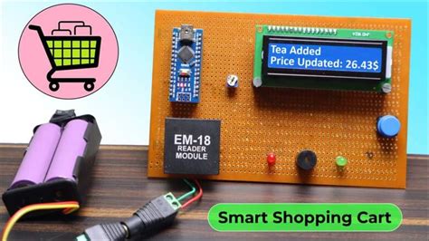 Smart Shopping Cart With Automatic Billing System Using Rfid And Arduino