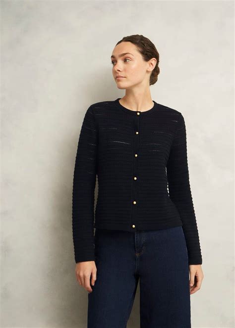 Amber Cotton Cardigan Hobbs Row
