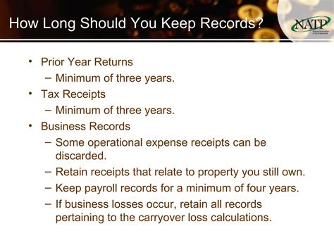 Saving Records Ppt