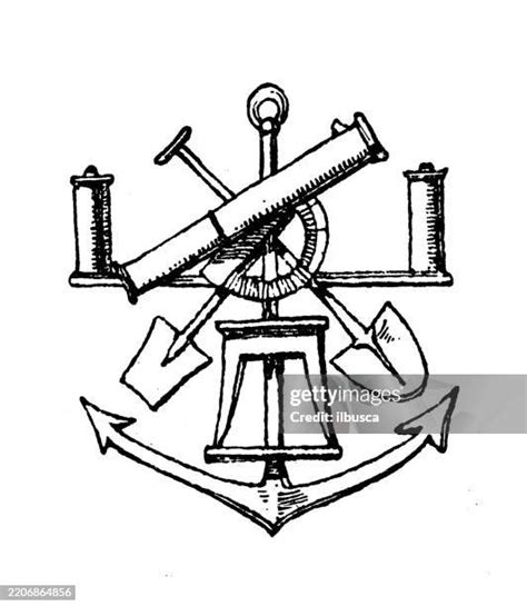 Civil Engineering School Symbol Objects Ornament Decoration Design