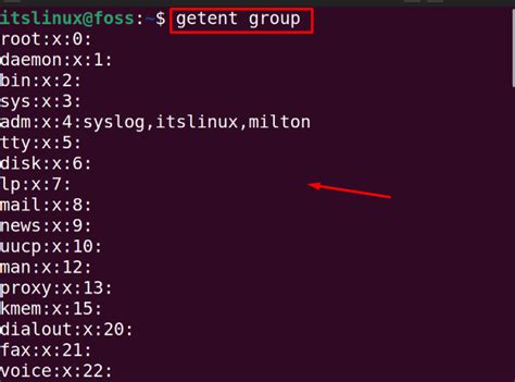how to run the getent command in linux its linux foss