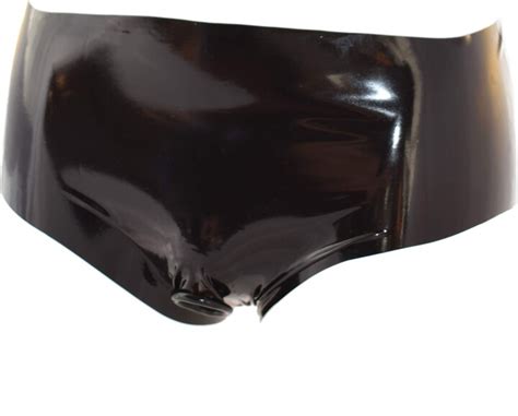 Rubberfashion Latex Slip With Penis Ring Latexslip For Men And Men