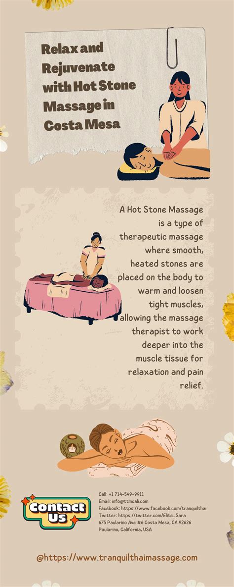 Hot Stone Massage For Relaxation And Rejuvenation In Costa Mesa By Tranquil Thai Massage Issuu