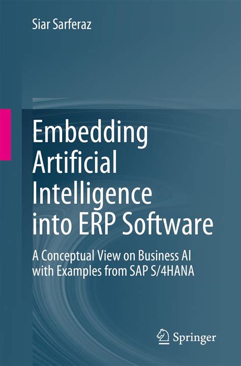 Buy Embedding Artificial Intelligence Into Erp Software A Conceptual