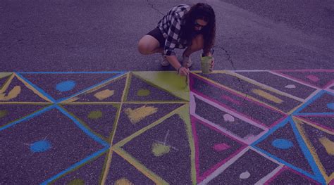 Making An Intersection Easier To Navigate Asphalt Art