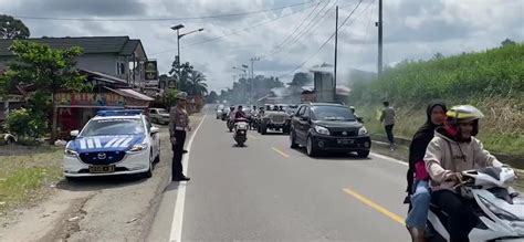 Hari Terakhir One Way Arus Balik Lebaran Polda Sumbar Ubah Rute Padang