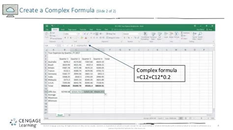 Excel Module 2 Ppt Presentation
